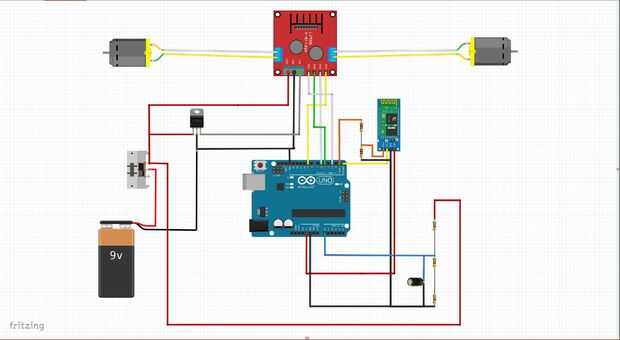 Arduino Bluetooth coche controlado por Labview / Paso 3: cableado - askix.com