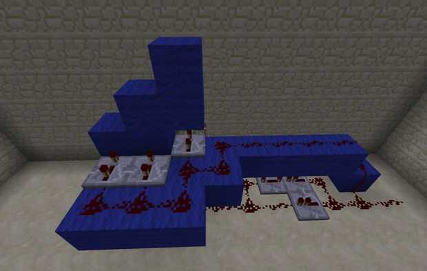 Ocultas Escaleras De Minecraft Paso 2 Levantador