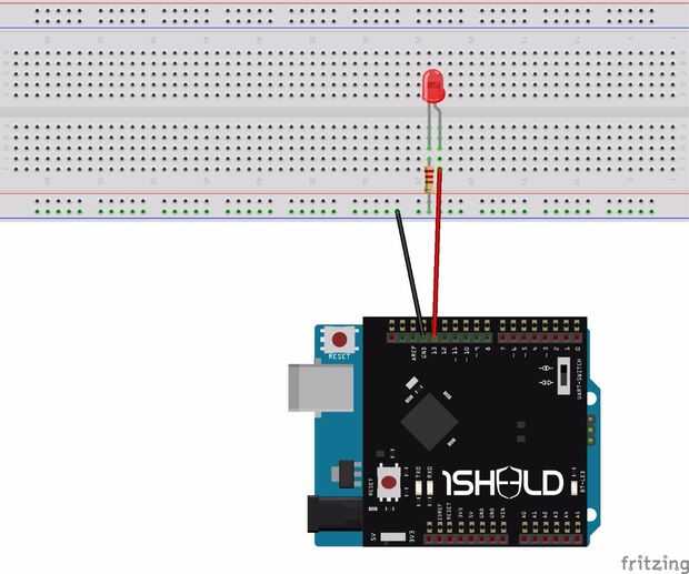 Control de Arduino por voz / Paso 2: Realizar el circuito - askix.com