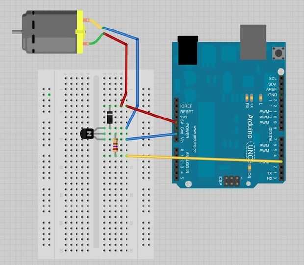 Monitor serial del control de la velocidad del motor de Arduio Dc... (no l293d) / Paso 3: Diseño ...