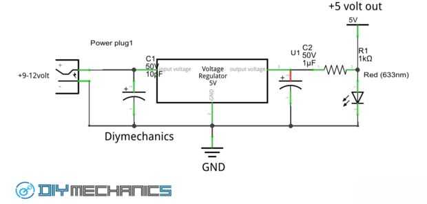 LA placa ARDUINO DIY para 5$ / Paso 2: Hacer fuente de alimentación de ...