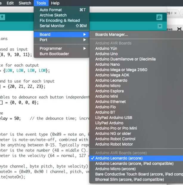 Controlador de pie MIDI basados en Arduino DIY / Paso 2: Programar el arduino - askix.com