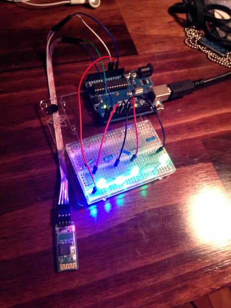 Control De Luces En El árbol De Navidad A Través De Arduino Android Y