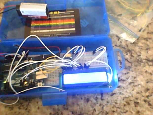 Arduino LCD termómetro - askix.com