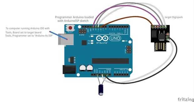 Cómo desbloquear Digispark ATtiny85 y convertirla en una baratija / Paso 4: Programación ...
