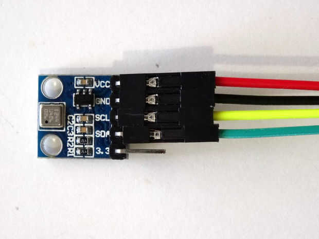 Arduino Nano: Presión barométrica y temperatura BMP180 con Visuino ...