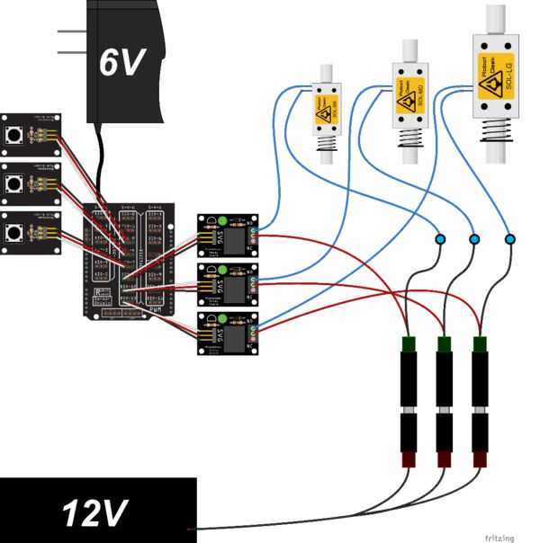 Control de un solenoide con Arduino / Paso 2: cableado - askix.com