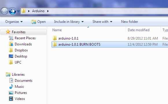 Quemar El Bootloader En El Atmega328 Con Arduino Uno Como Isp Paso 4 Preparando El Software