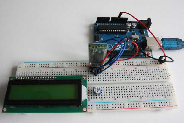 Arduino Bluetooth pantalla remota de lcd / Paso 3: Conectar el módulo de Bluetooth. - askix.com