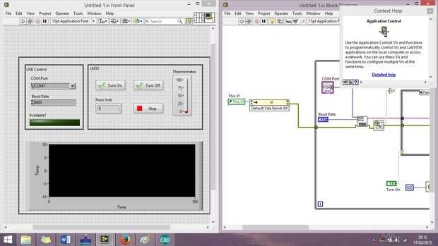 Arduino y LabVIEW / Paso 3: LabVIEW: opcionales - askix.com