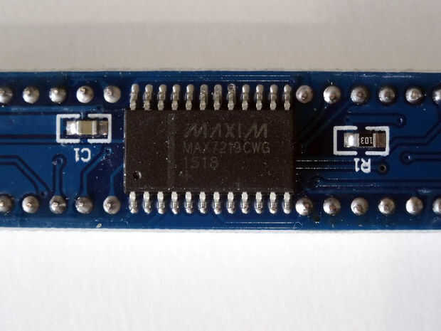 Arduino Nano Y Visuino 7 Segmentos Display Clock Con El Max7219 Y