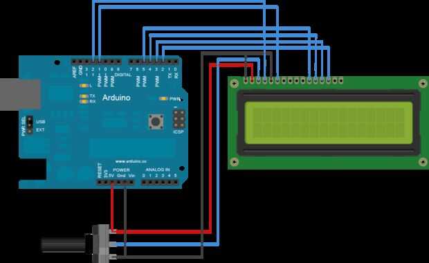 Pantalla LCD en Arduino UNO / Paso 1: Pinconfiguration - askix.com