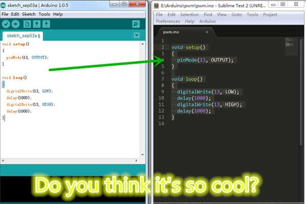 Uso De Sublime Text 2 Reemplazar Arduino Ide