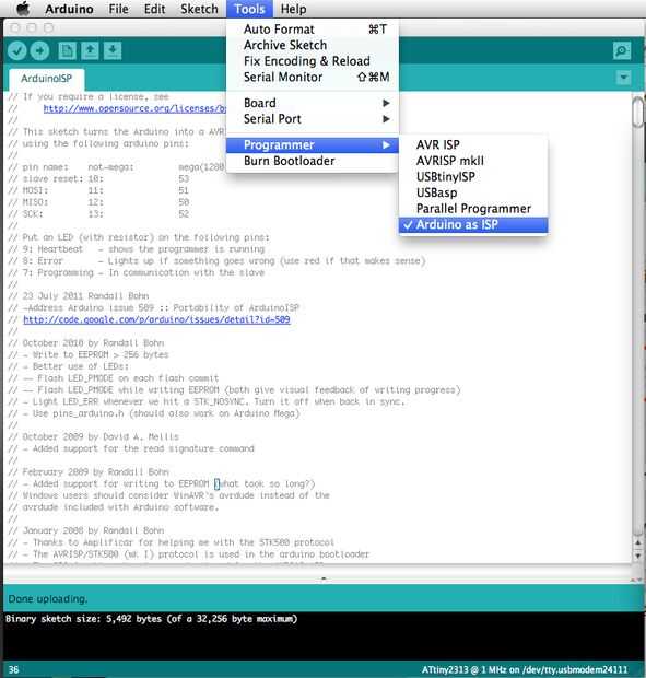 Cómo programar ATtiny2313 / Paso 4: Cargar y disfrutar! - askix.com