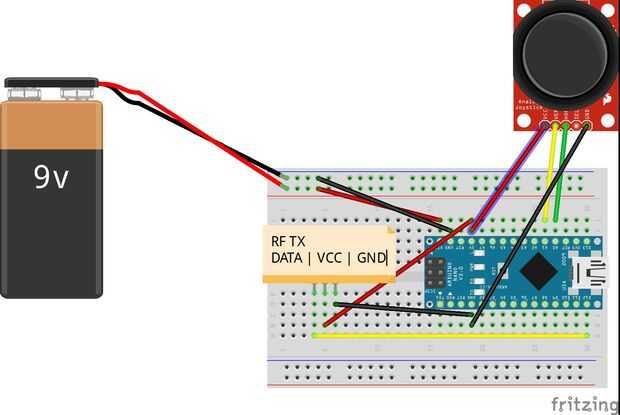 Hacer un robot simple de RF inalámbrico con Arduino! / Paso 7: Mejorar el control del robot ...