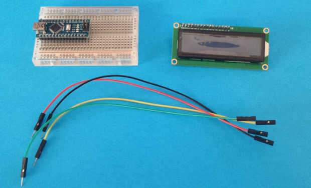 Cómo conectar una LCD serial con un Arduino Nano / Paso 1: Aquí está lo que necesitas para este ...