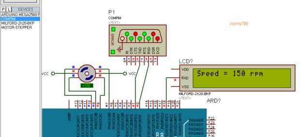 CONTROL velocidad del MOTOR paso a paso con LABVIEW y ARDUINO / Paso 8 ...