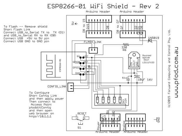 Un más barato ESP8266 WiFi Shield para Arduino y otros micros / Paso 2: construcción - askix.com