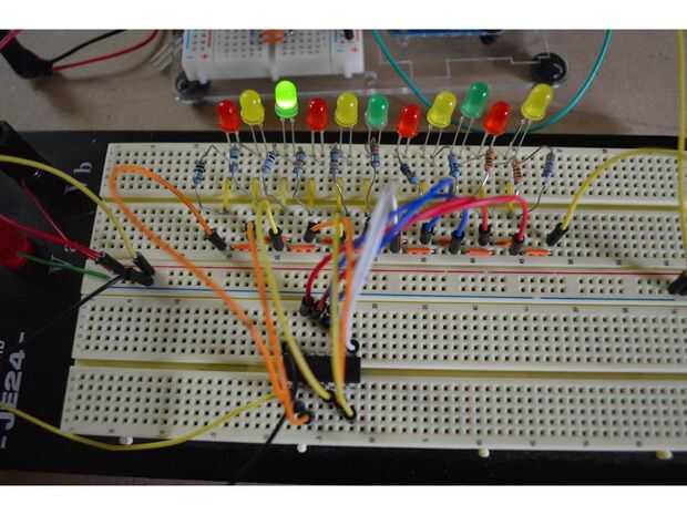 Usando La Arduino Uno Al Programa Attiny84 20pu Paso 9 Utilizar Todos Los Pines Del Attiny84s