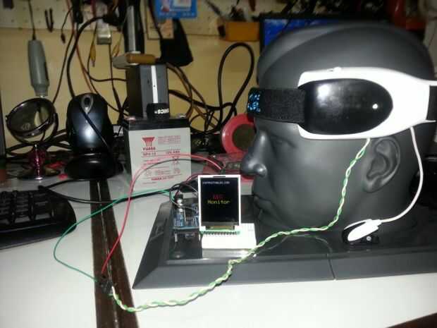 Mini Portátil De Arduino Eeg Monitor De Onda Cerebral Paso 7