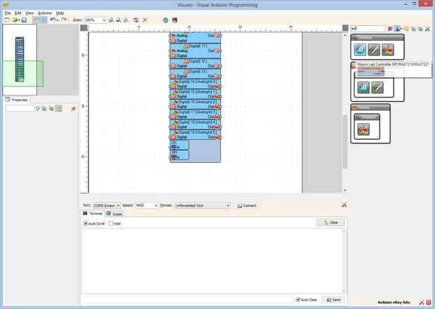 Arduino Nano Y Visuino 7 Segmentos Display Clock Con El Max7219 Y
