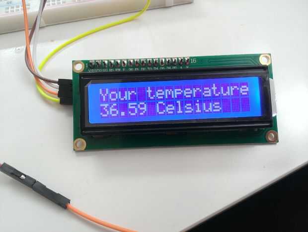 Termómetro de Arduino + LCD I2C / Paso 4: El final - askix.com