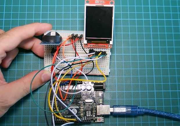 Reloj En Tiempo Real De Arduino Ds3231 Con Color Tft Paso 3 Conecte