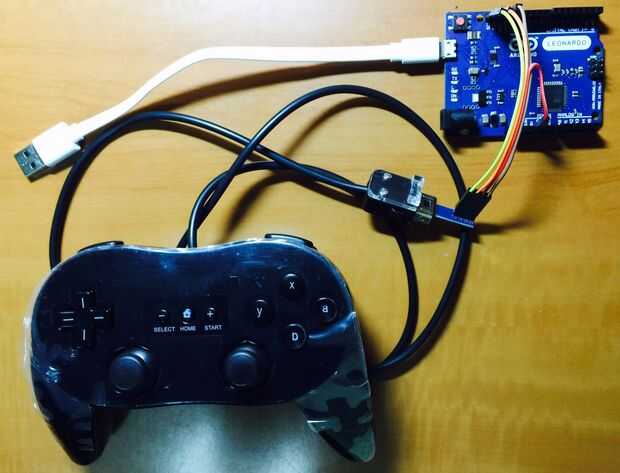USB Wii Gamepad usando Arduino Leonardo - askix.com