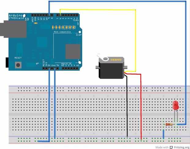 Cómo: conectar tu Arduino a Internet como un servidor de Web / Paso 5 ...