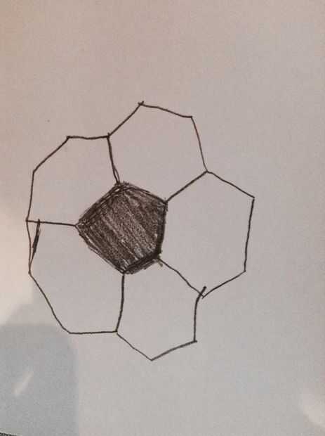 Cómo dibujar una pelota de fútbol / Paso 4: Hacer hexágonos - askix.com
