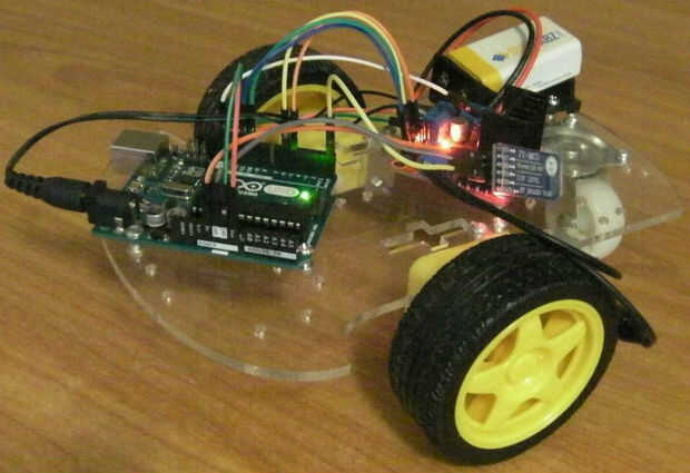 Arduino Bluetooth RC coche con sistema frenado electrónico - askix.com