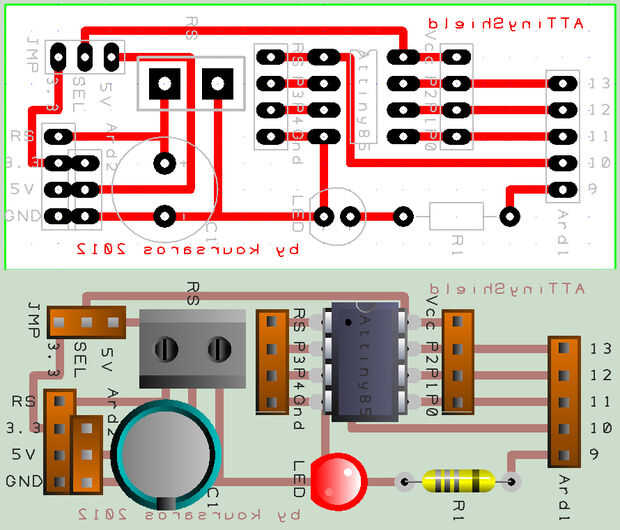 Programador de Arduino ATtiny85 Shield PCB [ATtinyShield] / Paso 1: Qué vamos a hacer... - askix.com