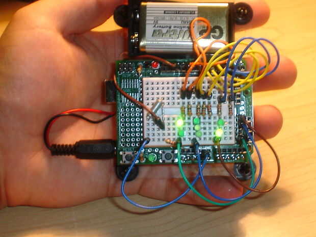 Arduino Dado Electrónico Usando Números Al Azar